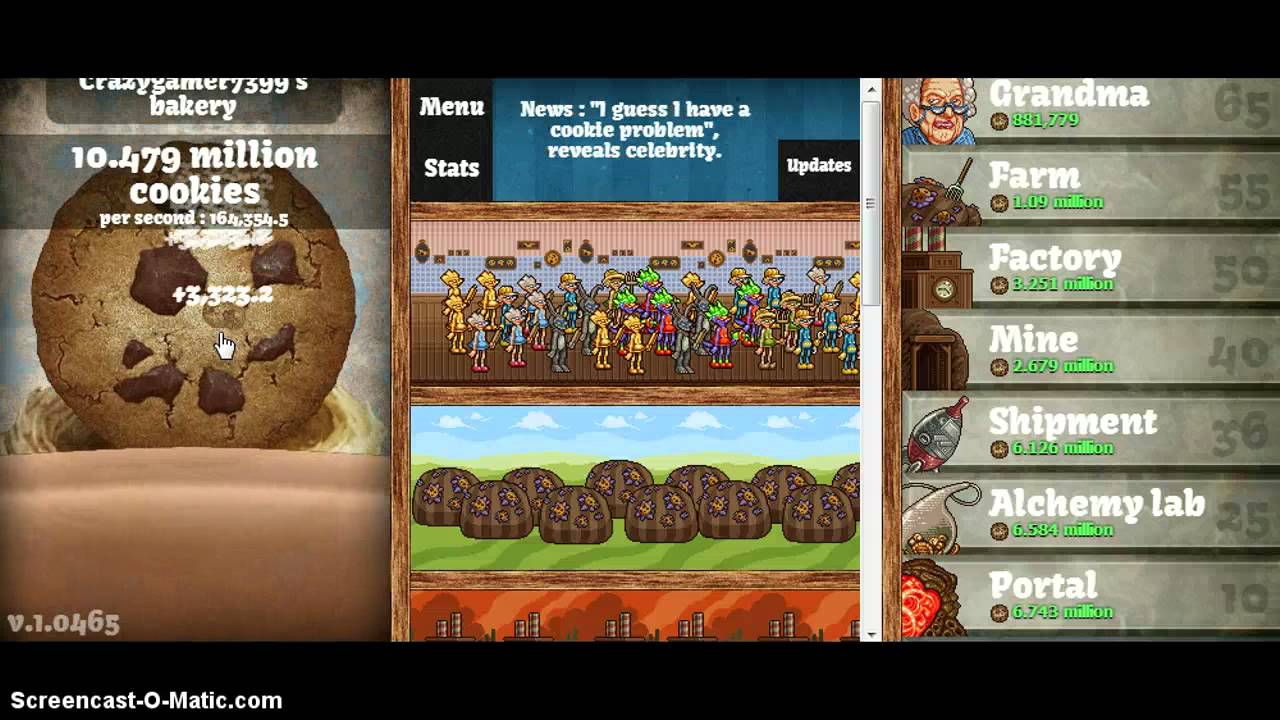 Cookie Clicker - Part 7 - Grinding For Those Cookies! - YouTube