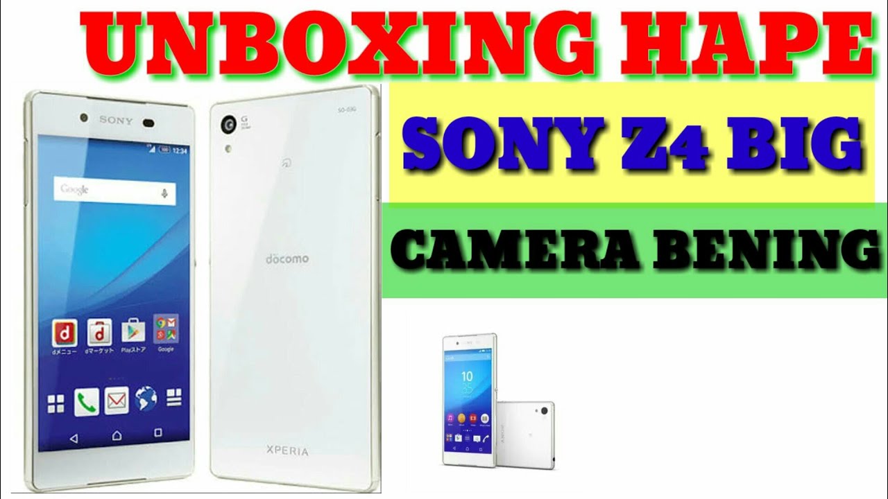 UNBOXING HP SONY Z4 BIG - YouTube