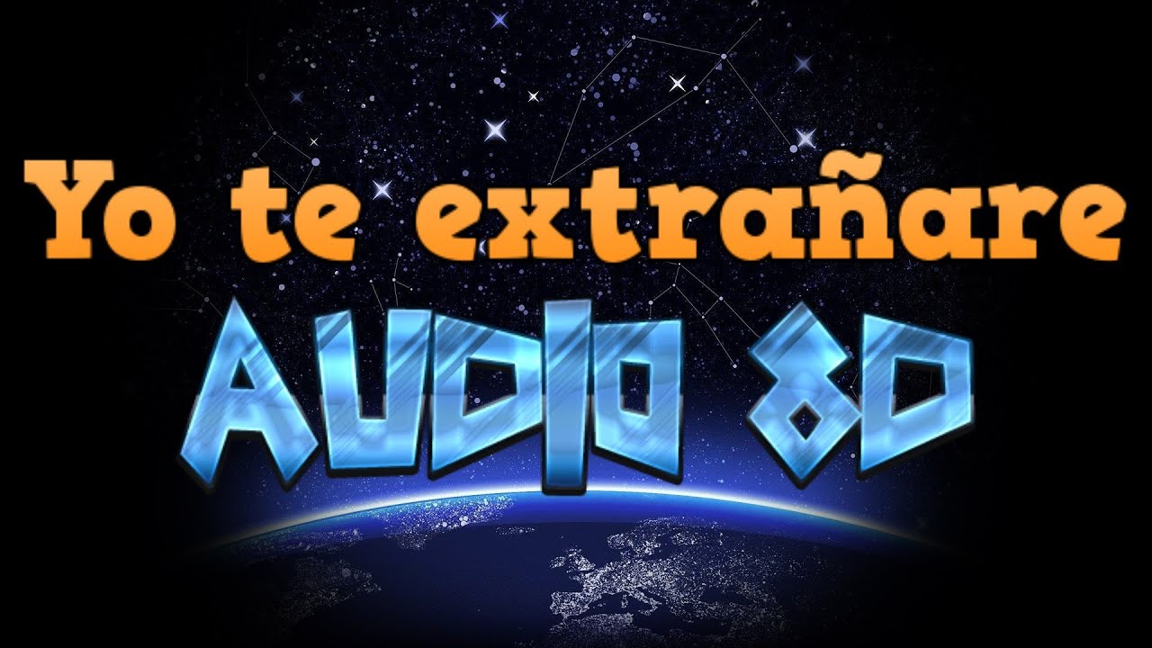 Yo te extrañare Audio 8d Tercer Cielo (Letra) - YouTube