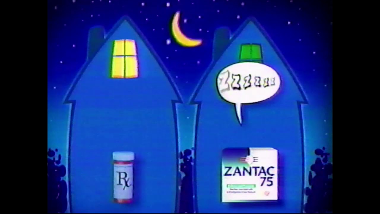 Zantac 75 Prescription Medicine Commercial (2003) - YouTube