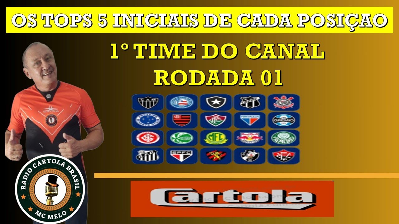 DICAS INICIAIS PARA RADADA 1 DO CARTOLA 2025 - YouTube
