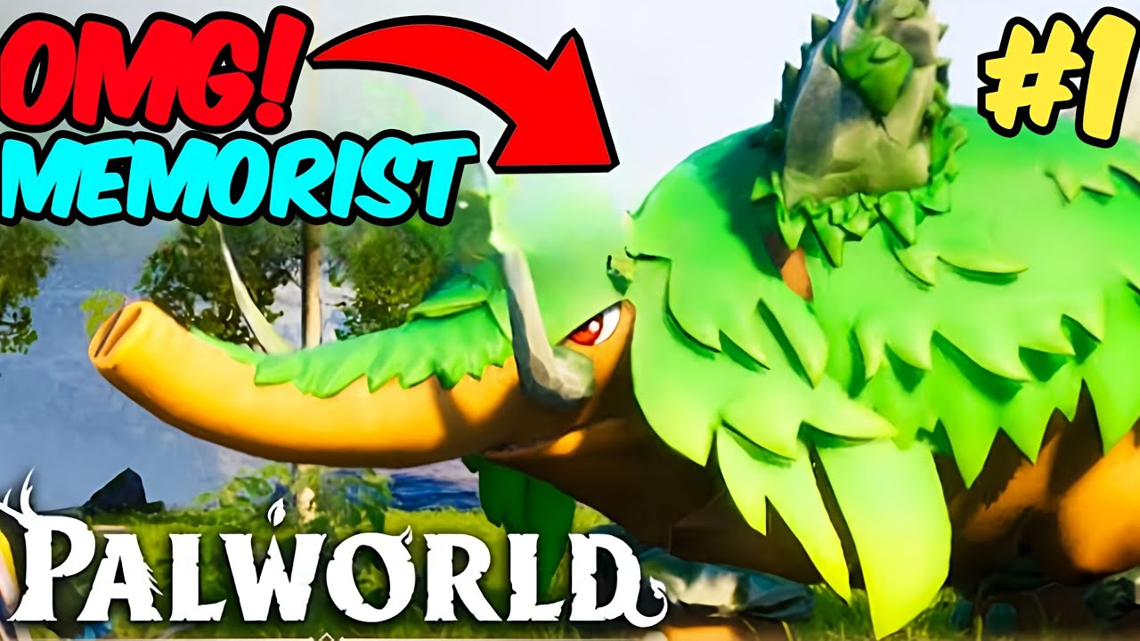 MY FIRST DAY IN PALWORLD - PALWORLD GAMEPLAY #1 - YouTube