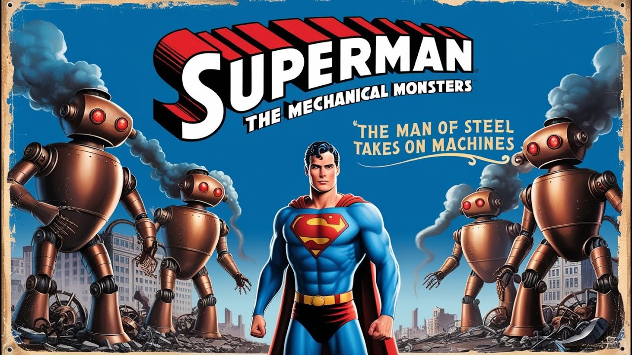 Superman - The Mechanical Monsters (1941) - YouTube