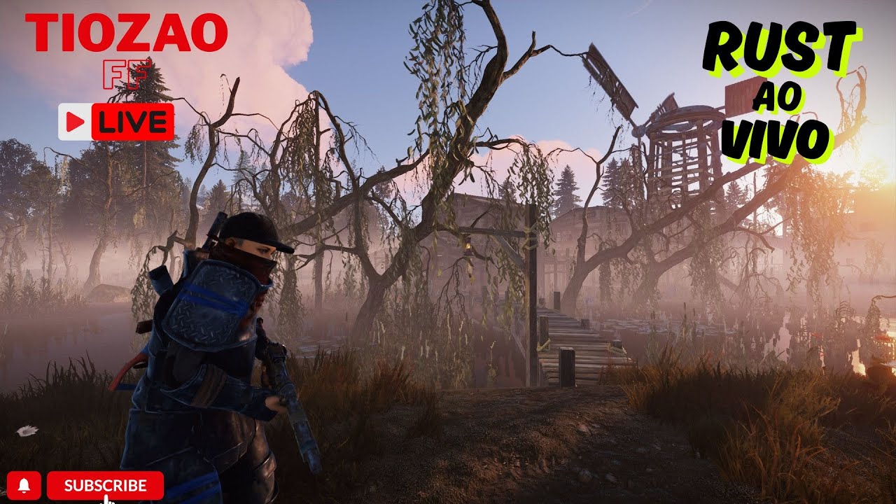 🟢 COMO JOGAR NO SERVER RUST C TU CONSEGUIR 🟢 - YouTube