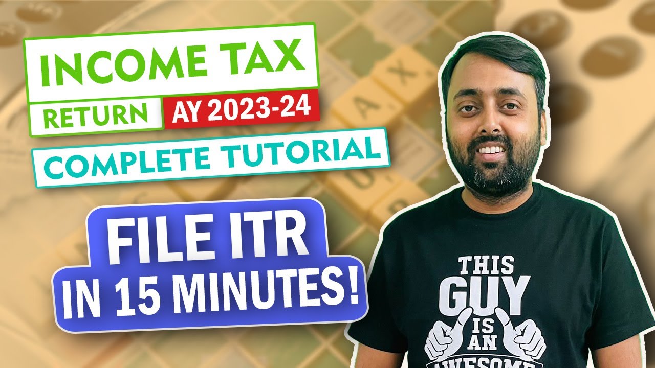 ITR Filing Online For AY 2023-24 (FY 2022-23) | Salaried Person Income ...