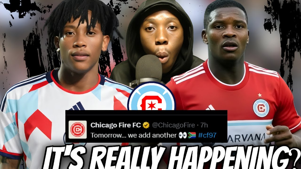 PUSO DITHEJANE JOINING ORLANDO PIRATES STAR TLB AT CHICAGO FIRE IN THE ...
