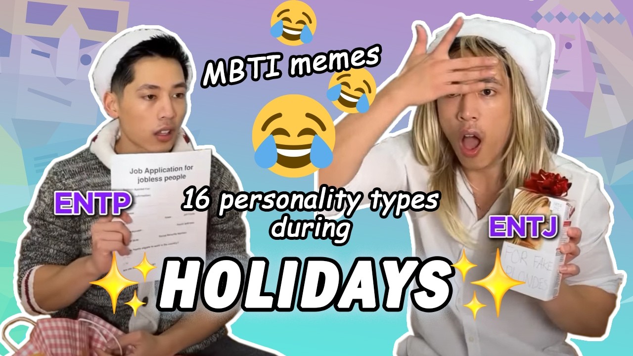Funny Christmas/winter videos on The Internet as MBTI (16 personality ...