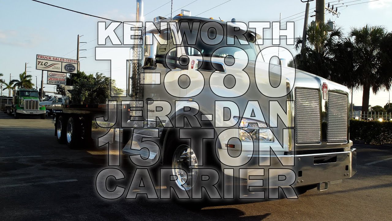 2024 Kenworth T880 Jerr-DanⓇ 15 Ton Carrier || TLC Truck - YouTube