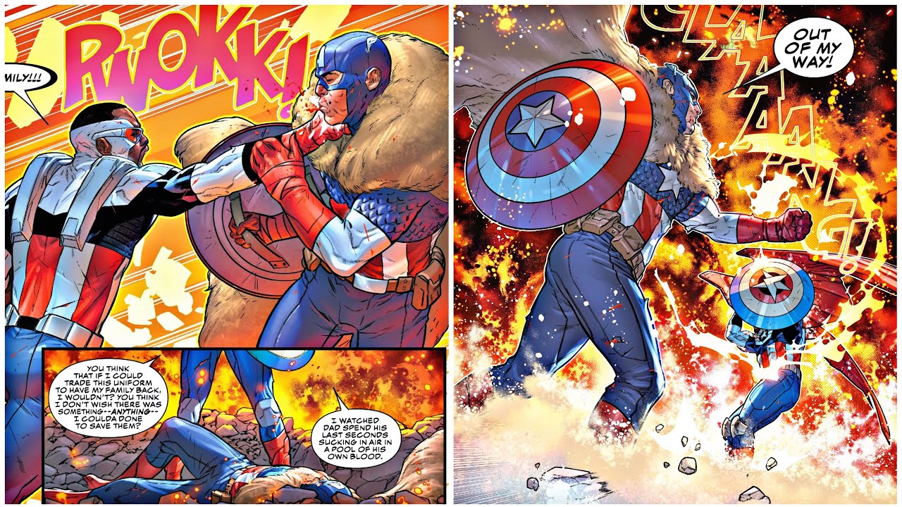 Captain America fights Captain America to the DEATH… | CAPTAIN AMERICA ...