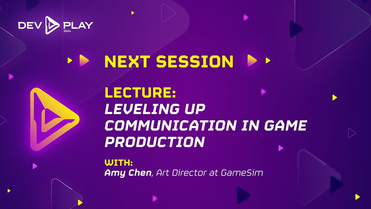 [Dev.Play 2024] Amy Chen - Leveling Up Communication In Game Production - YouTube