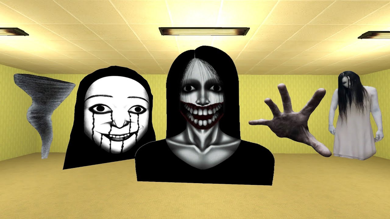 Kuchisake Onna, Ellis, Scary Hand, Scary Ghost Kayako Seaki and Tornado ...