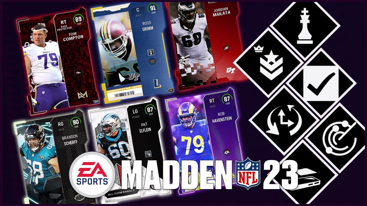 The BEST OFFENSIVE LINEMEN + ABILITIES In Madden 23 Ultimate Team ...