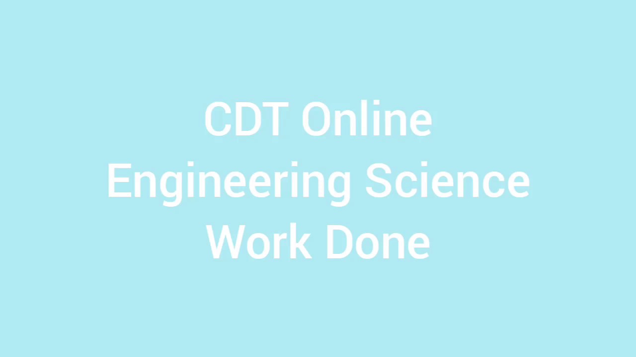 Engineering Science - Work Done - YouTube