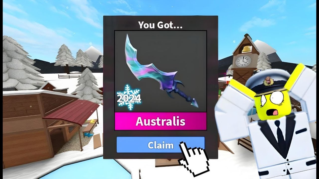 OMG! 😱 I SPENT 1699 ROBUX ON NEW AUSTRALIS GODLY IN ROBLOX MURDER ...