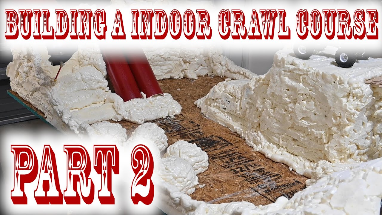 BUILDING A INDOOR CRAWLER COURSE | PART 2 | AXIAL SCX24 | - YouTube