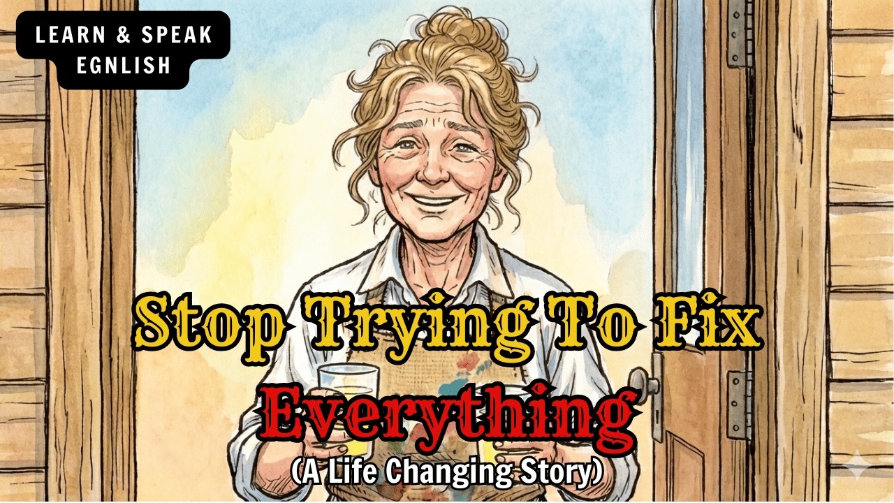 Stop Trying To Fix Everything - Inspirational Stories on a Vital Life ...