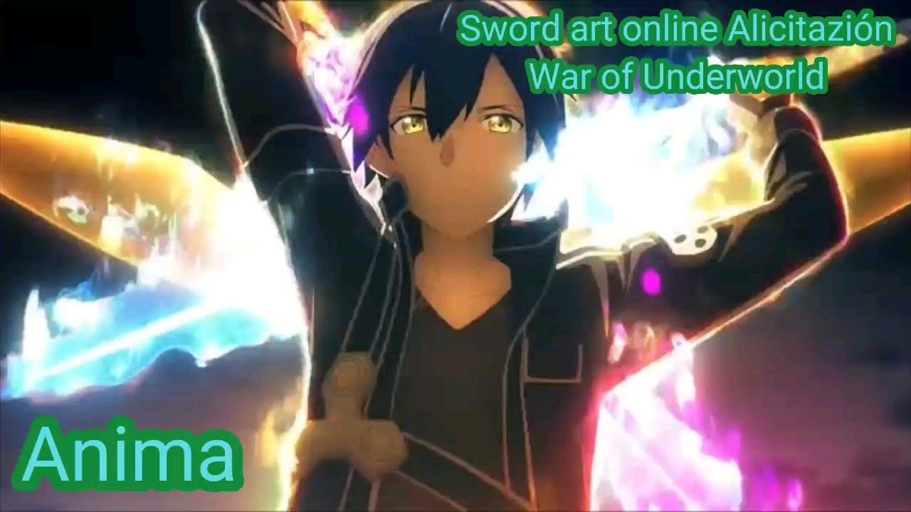 [Lyrics AMV] - Sword Art Online Alicization War of Underworld - OP 2 | Full [ANIMA - ReoNA ...
