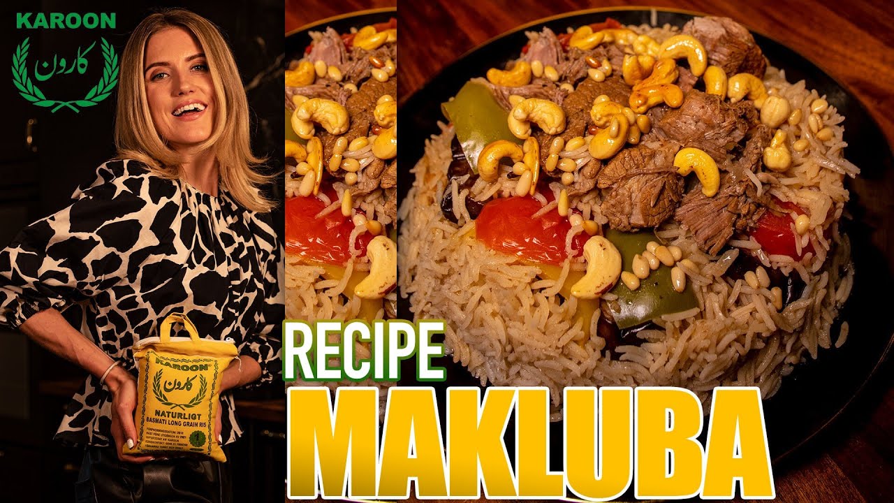 How to make MAKLUBA | Cook with KAROON rice | THE EASY BEST RECIPE ...