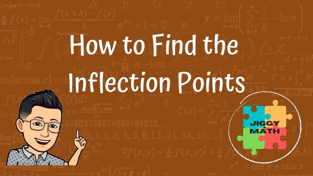 How to Find the Inflexion Points - YouTube