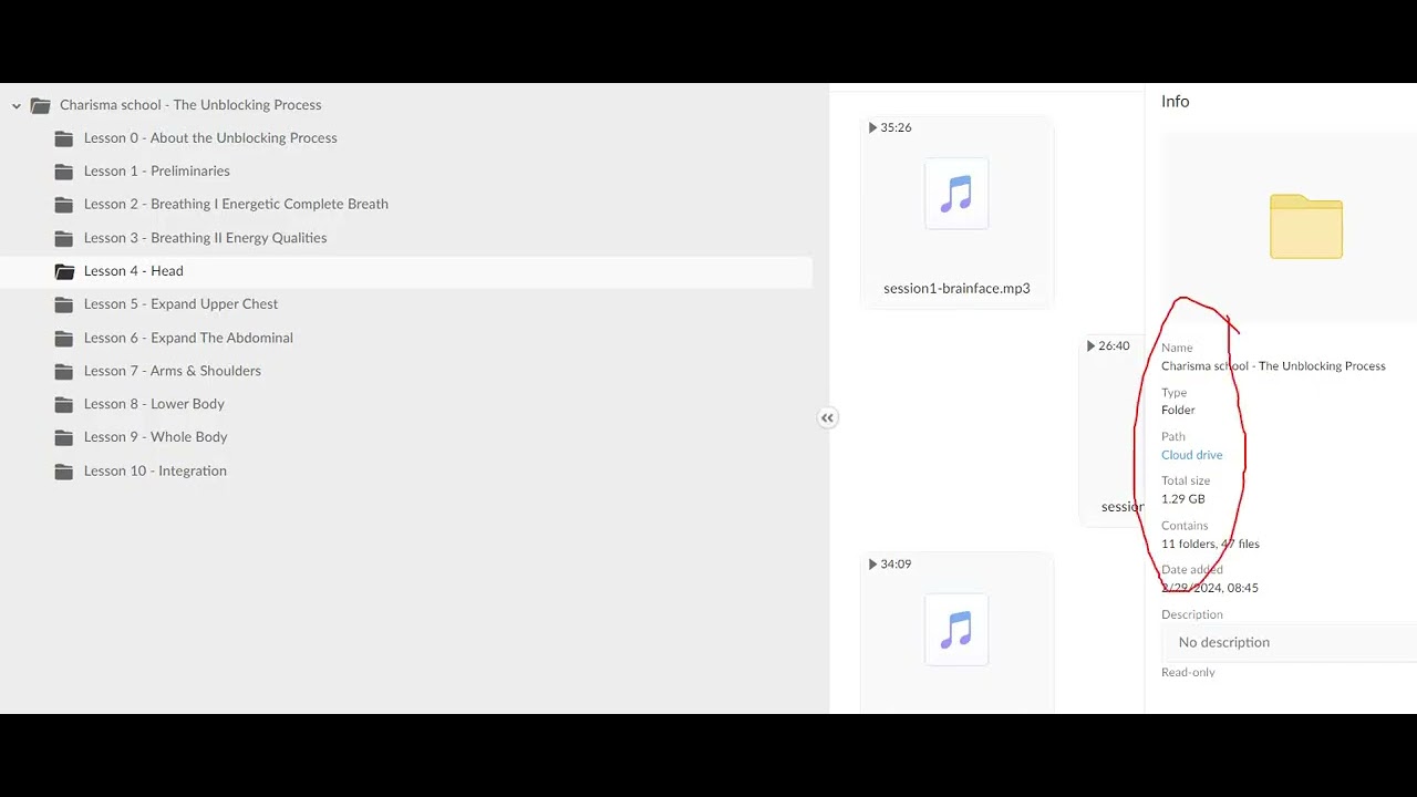Charisma School – The Unblocking Process 2 - YouTube