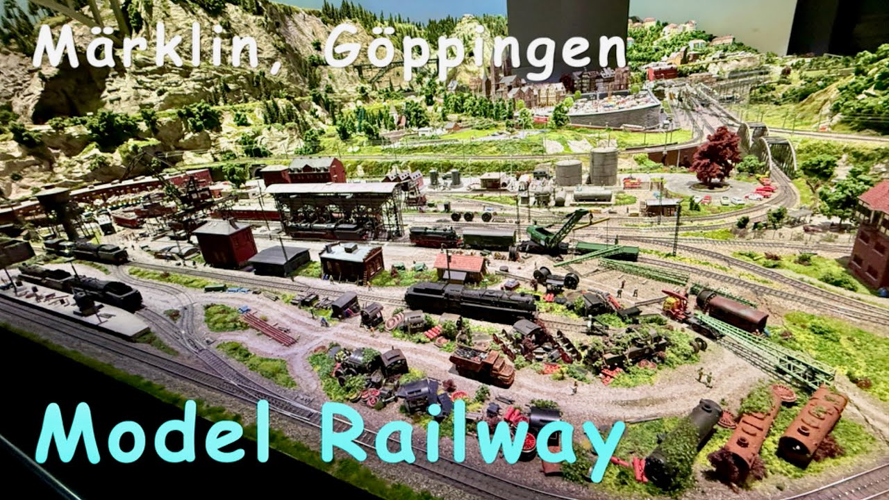 A visit to the Märklin Museum in Germany - Giant Model Railway - YouTube