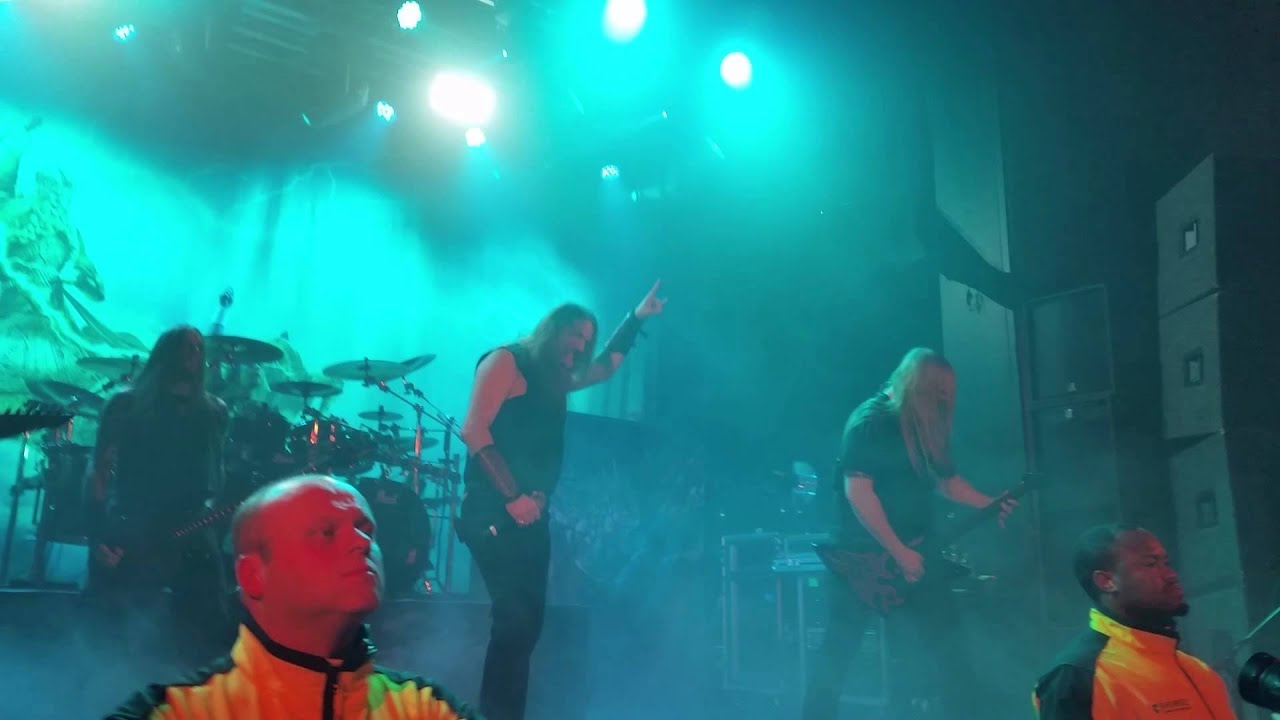 Amon amarth-father of the wolf-25.1.15 manchester - YouTube