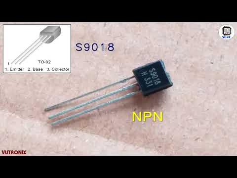 [SGeC] SS9018 NPN Transistor 30V-0.05A-0.4W - YouTube