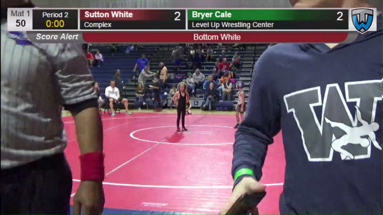 50 Bryer Cale Level Up Wrestling Center vs Sutton White Complex ...