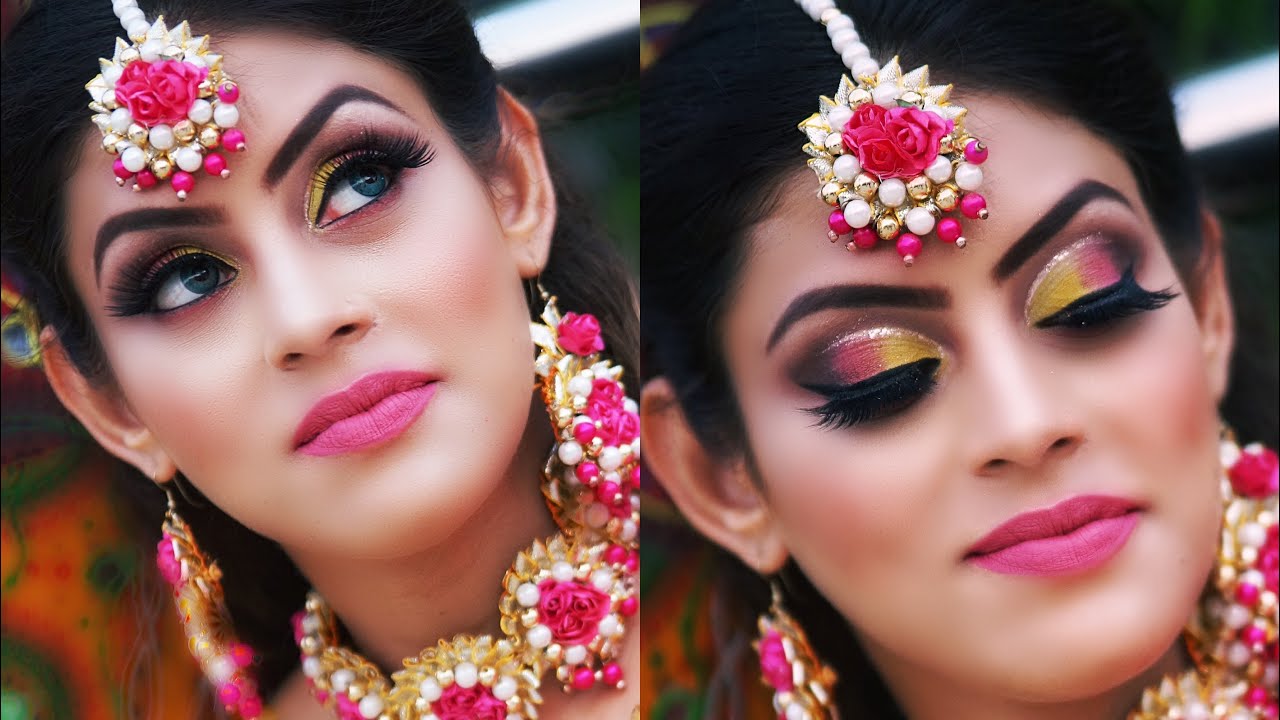 Mehendi Makeup Tutorial - YouTube