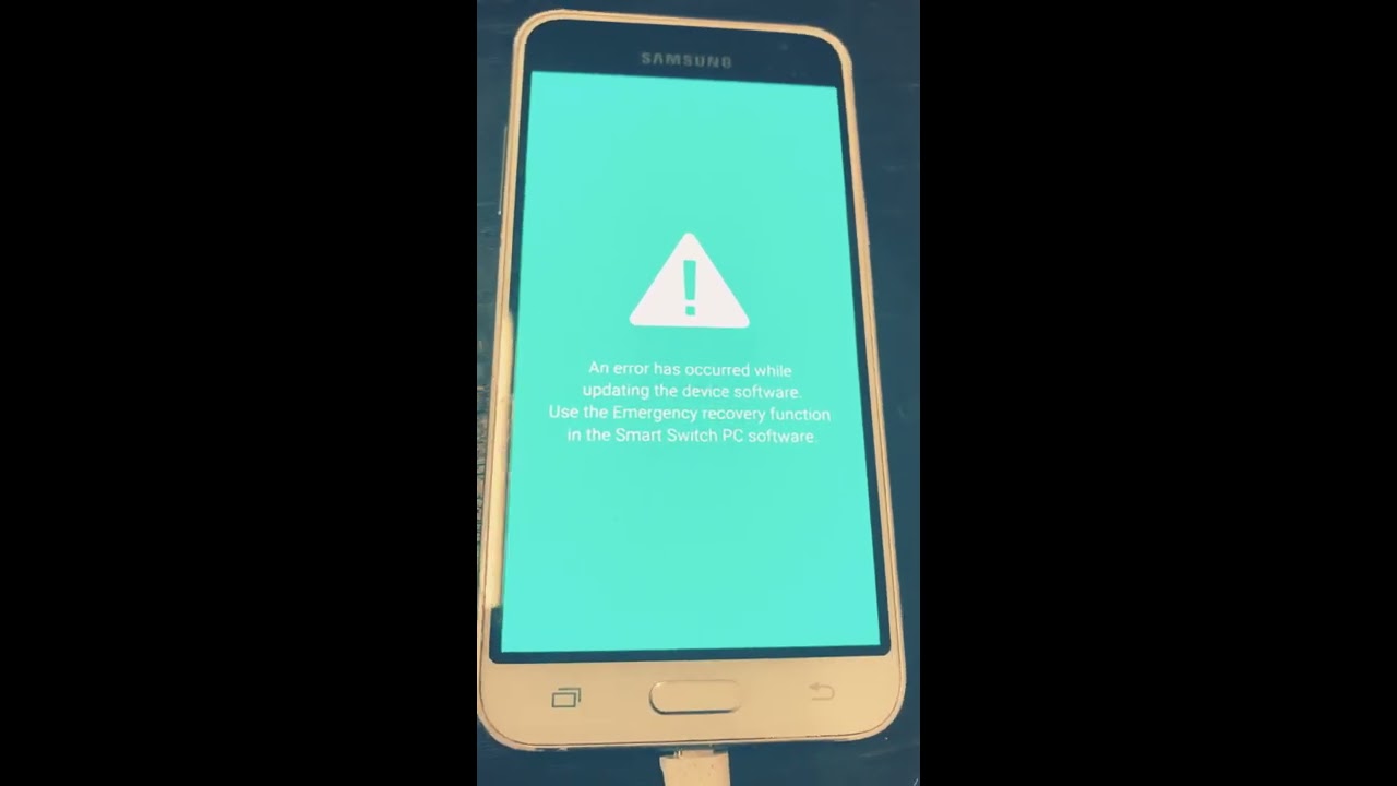 Reparar Samsung del error de pantalla azul - YouTube