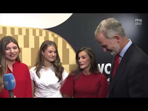 Short interview of Kings and Princess Leonor and Infanta Sofía at World Cup 2026