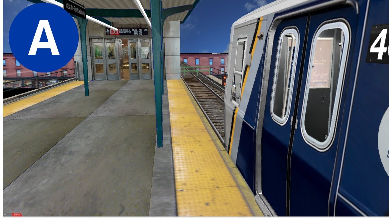 Openbve R211A A Train From 207 St To Far Rockaway - YouTube