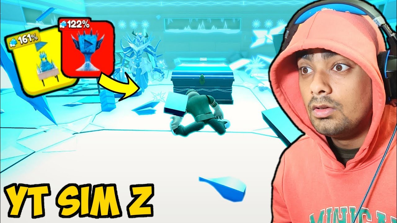 First *ICE REBIRTH* In YouTube Simulator Z Roblox! - YouTube