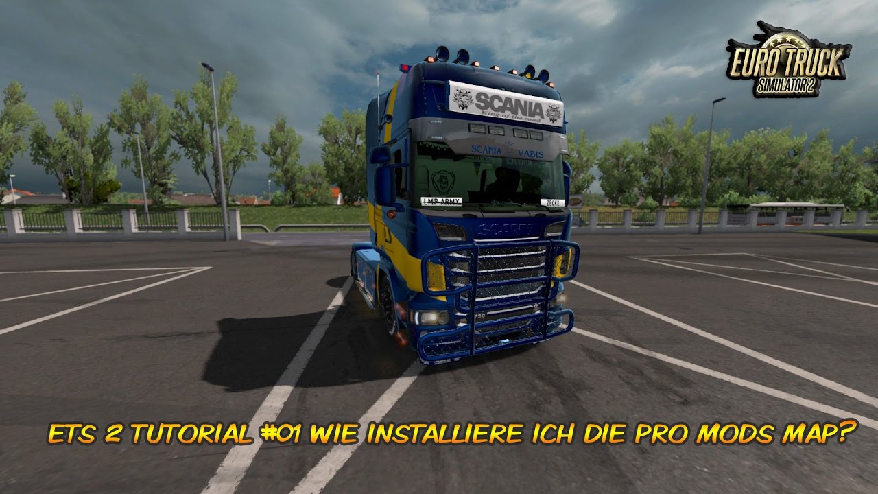 ETS 2 ★ Tutorial ★ Wie installiere ich die Pro Mod Map 2.1 ★ - YouTube