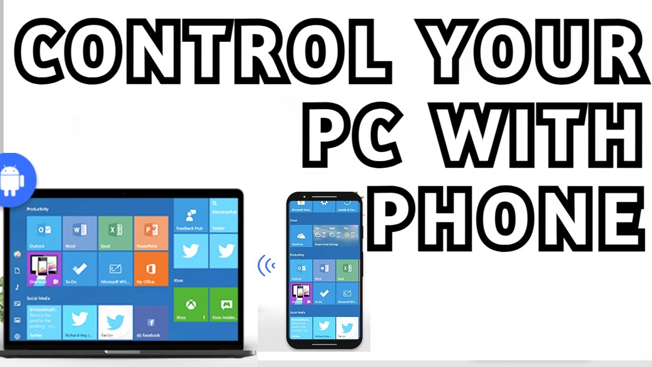 How to control your pc with your phone (Easy Steps) just in 2 Min - YouTube