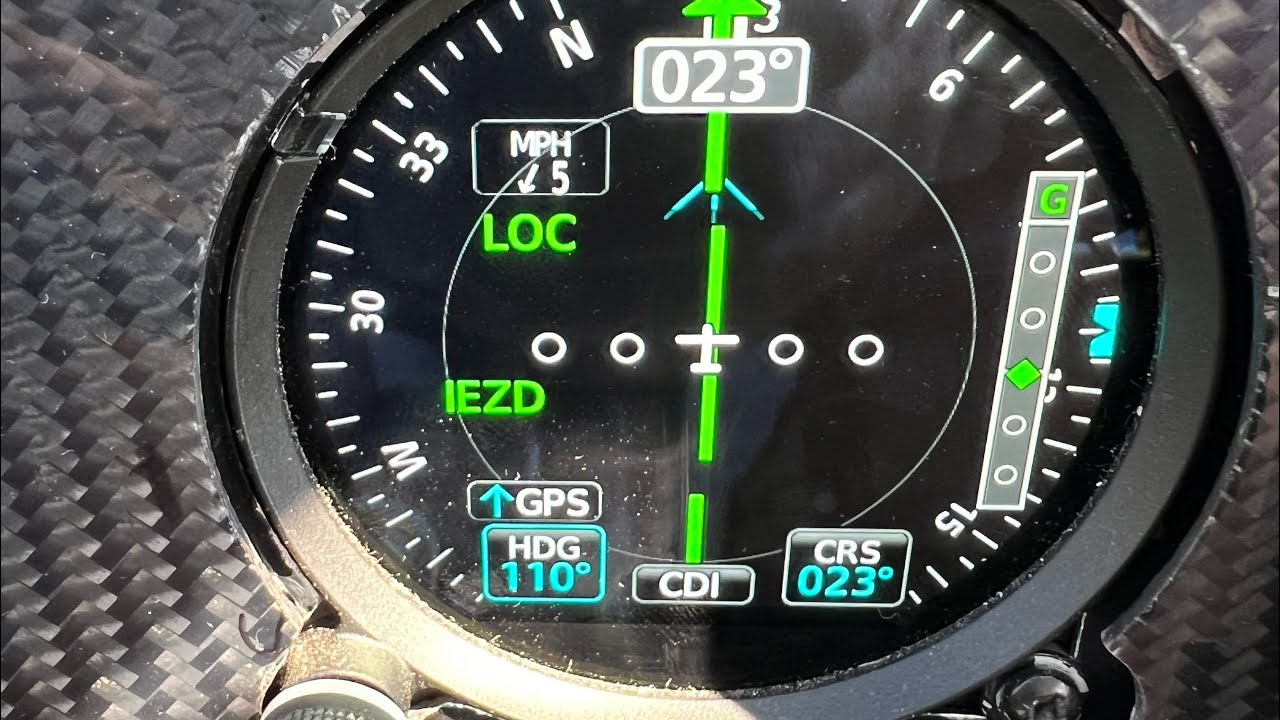 Flying into Richmond today KRIC GI 275 Garmin Piper Cherokee 140 - YouTube