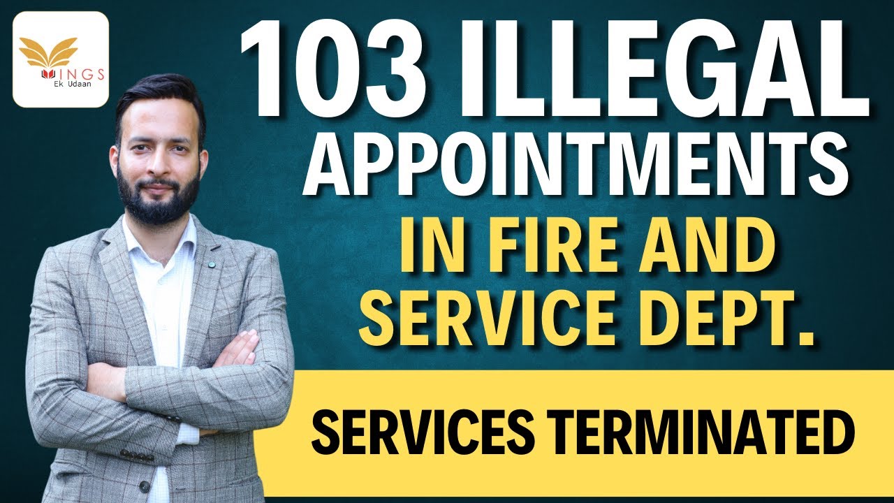 103 illegal appointments in Fire & Services department! Services ...