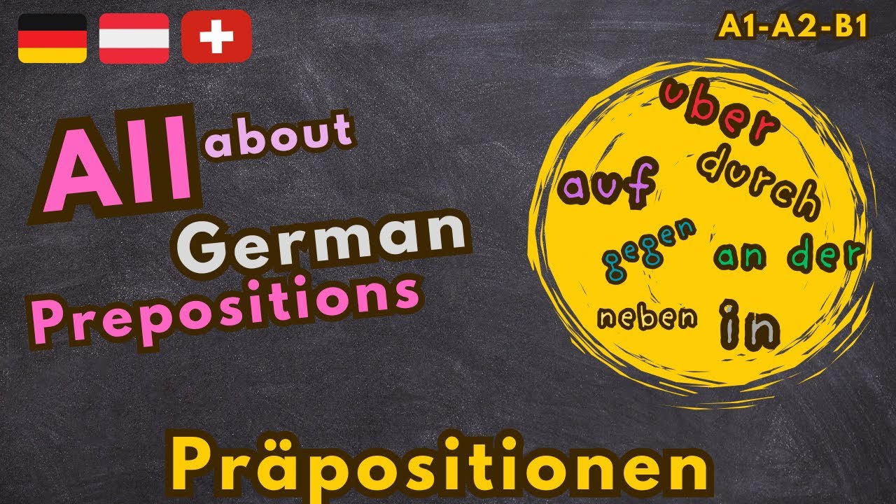 All About German Prepositions | Learn Easily! 🇩🇪 - YouTube