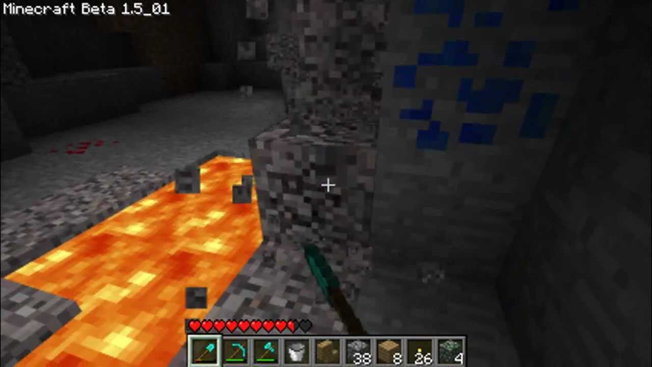 Minecraft: Ultimately Bad Lava Pool - Minecraft Project #13 - YouTube