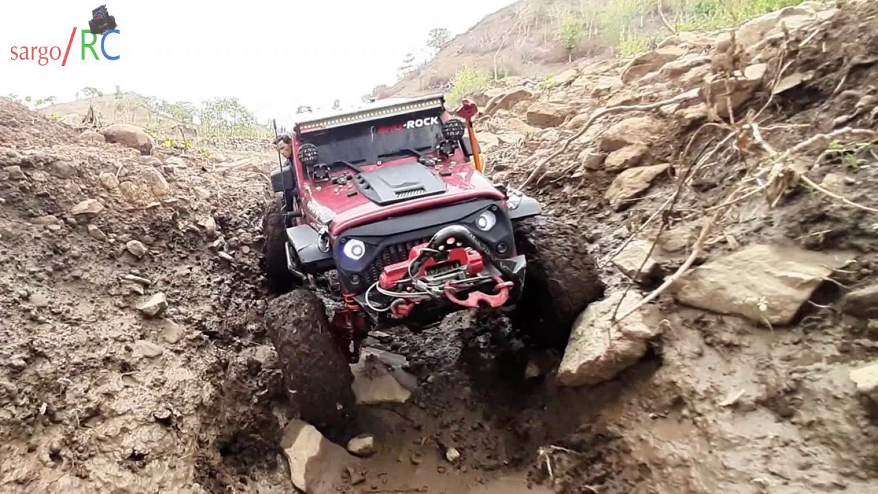 RUBICON RGT 1/10 portal Axle Adventuree - YouTube