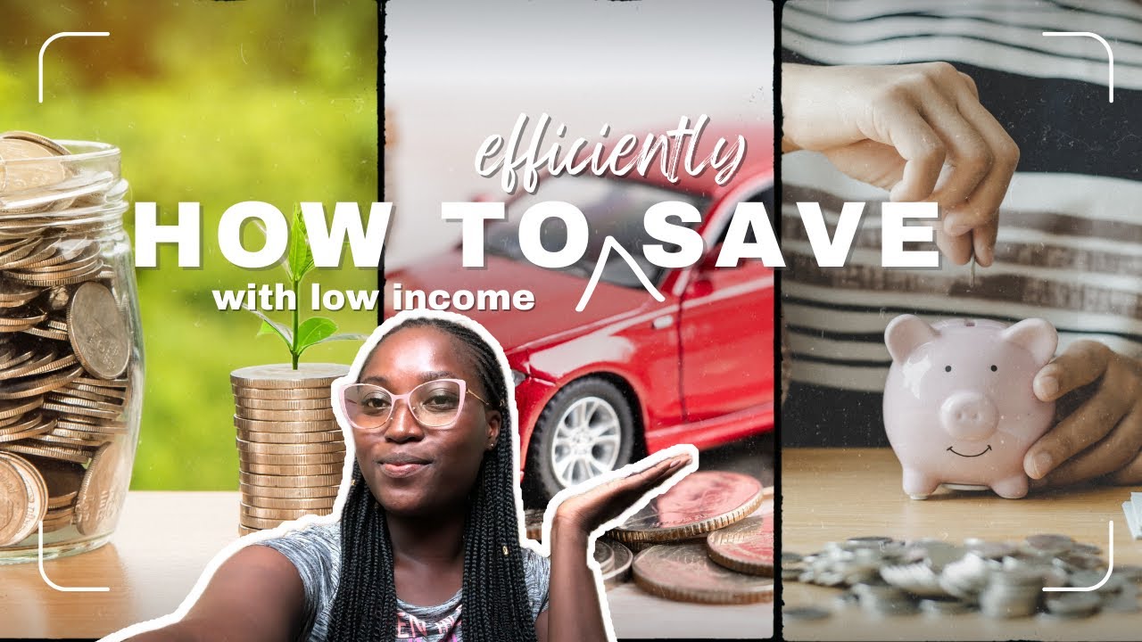 How to Save EFFICIENTLY on Low Income in 10 minutes!! - YouTube
