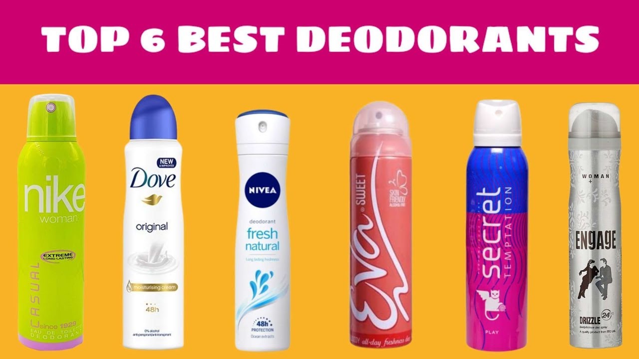 Top 6 Best Deodorants for Women in India with Price | Shalu Dhaval ...