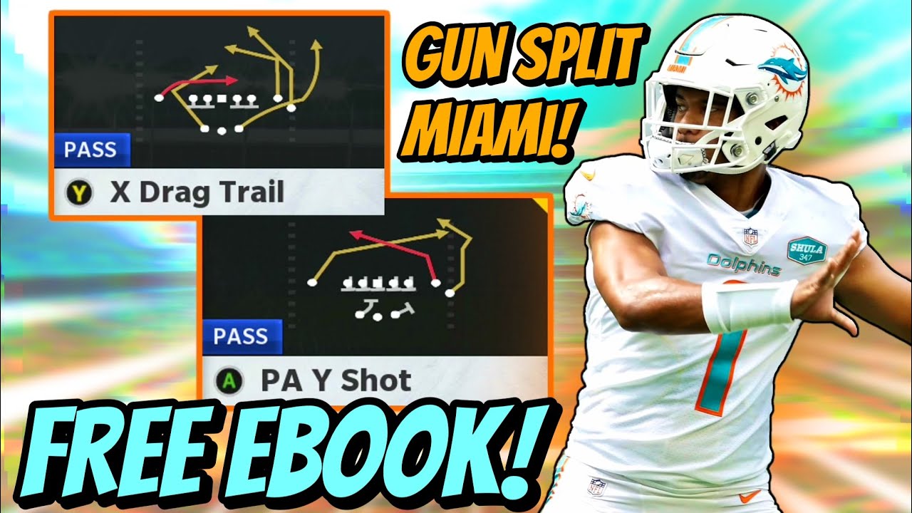 GUN SPLIT CLOSE MIAMI FREE EBOOK! BEST PASSING OFFENSE IN MADDEN 21! - YouTube