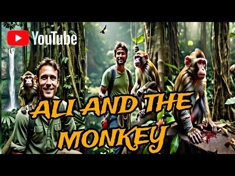 Ali and the monkey (Storytelling) Beautiful story for kids - YouTube