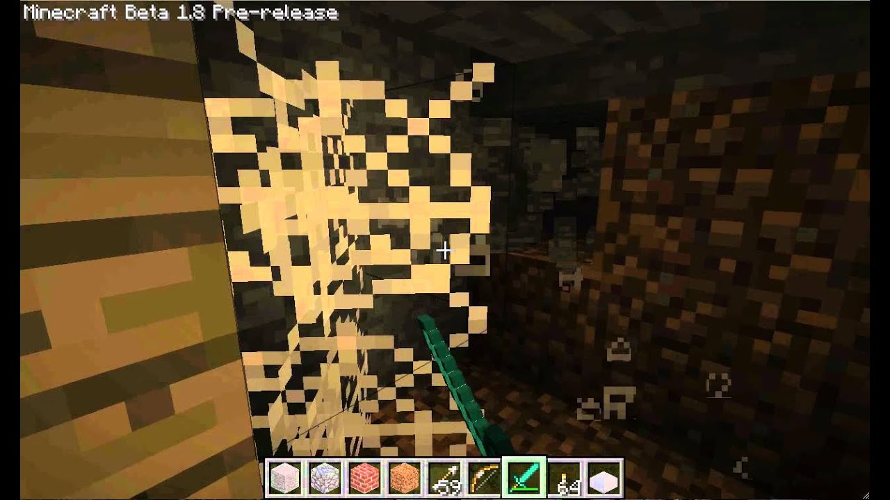 MINECRAFT CAVE SPIDER DUNGEON! - YouTube