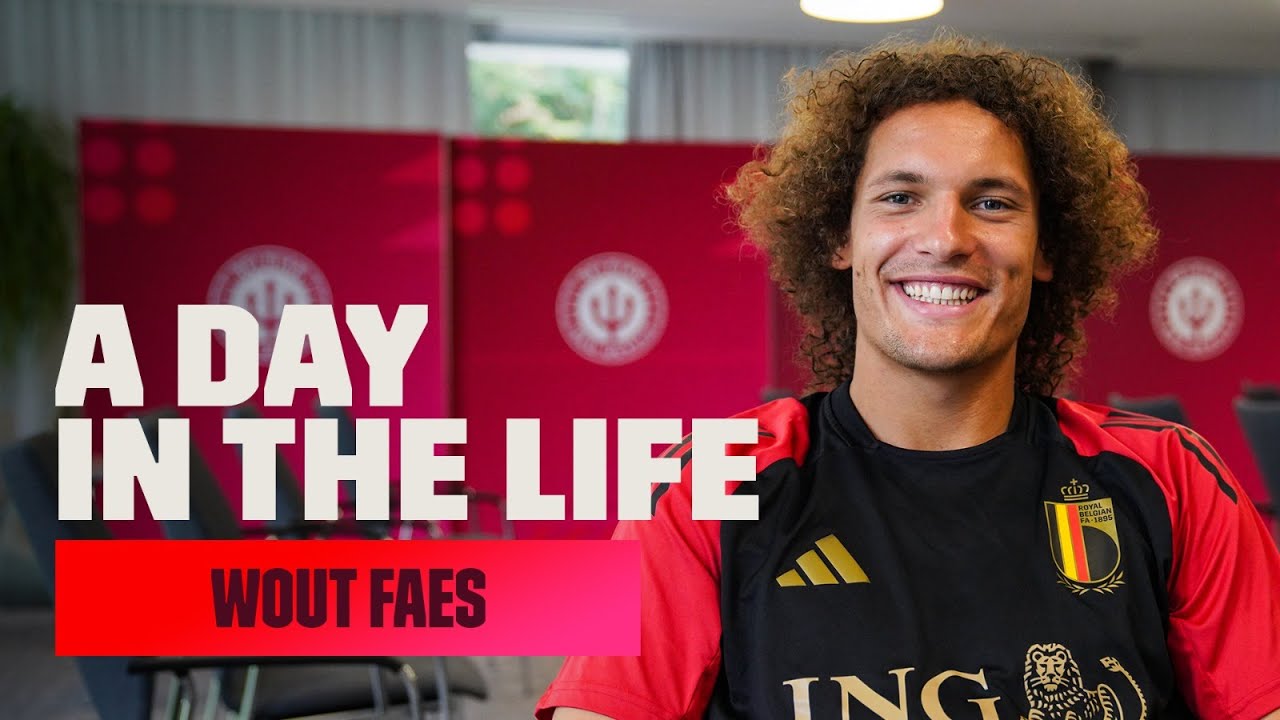 A day in the life with Wout Faes | #REDDEVILS | #EURO2024 - YouTube