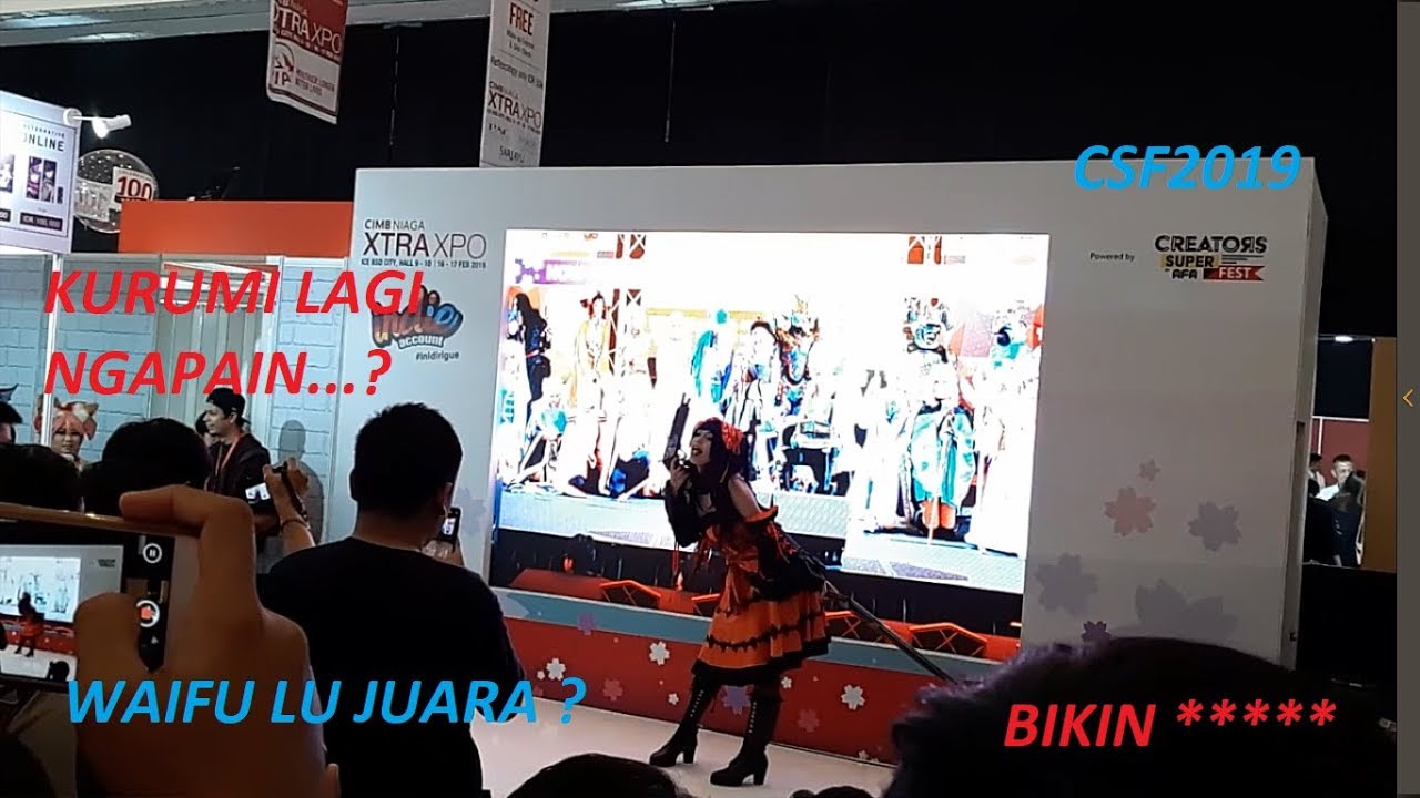 Creator Super Fest 2019 "Coswalk Competition" - YouTube
