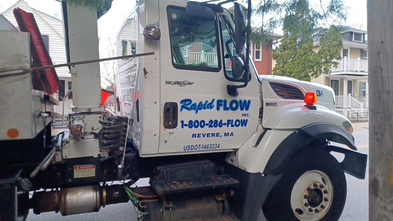 Rapid flow, cleaning out the storm drains. - YouTube