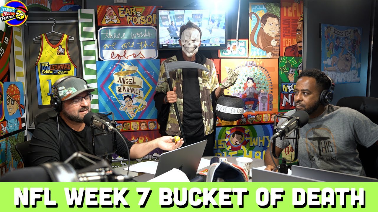 NFL Week 7 Bucket Of Death | The Dan Le Batard Show - YouTube
