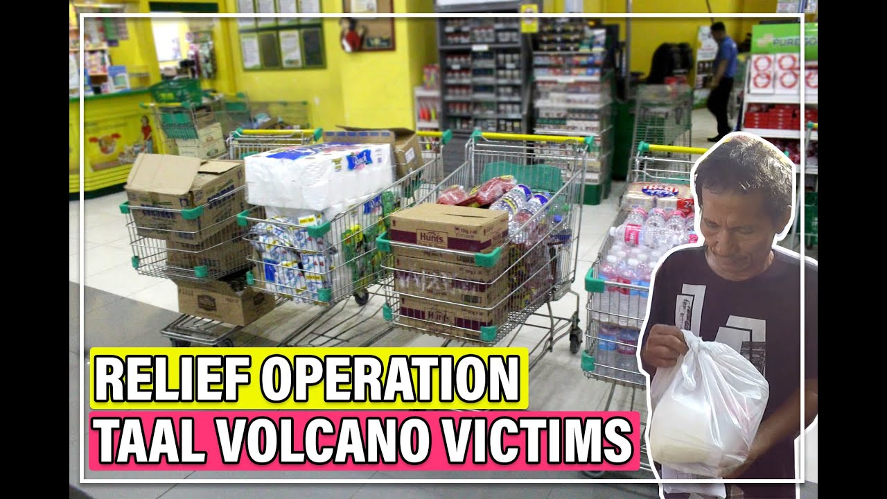 RELIEF OPERATION FOR TAAL VICTIMS | TANAUAN BATANGAS - YouTube
